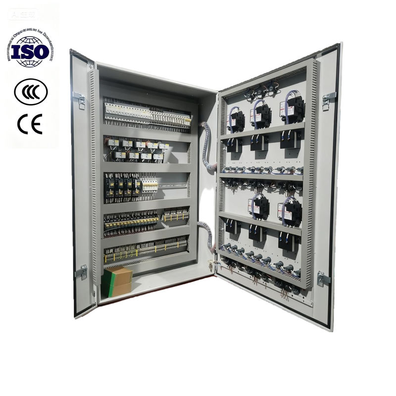 Ground Source Heat Pump PLC Control Cabinet Single Door Key Lock Custom ...