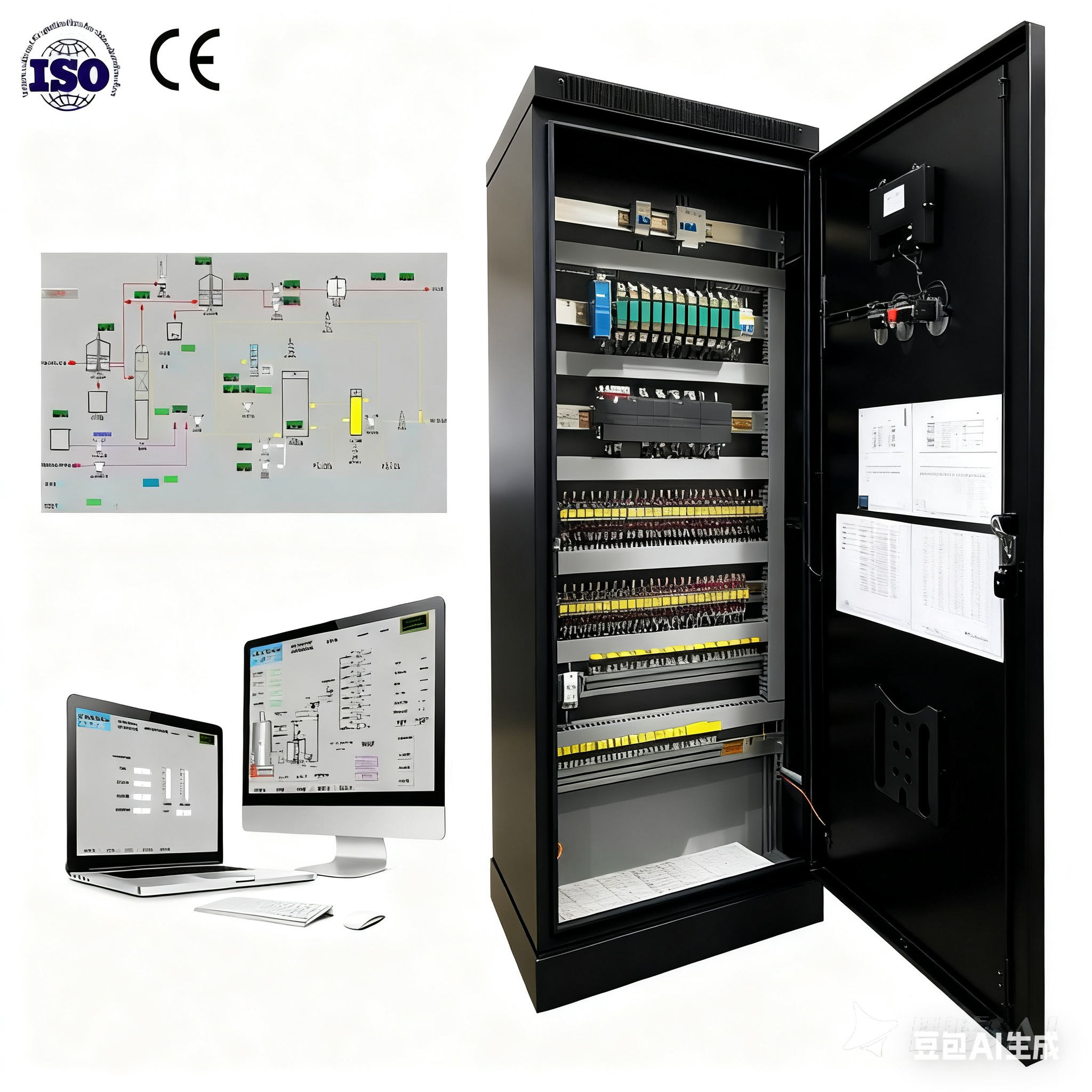 IP65 IP66 Electronic Control Cabinet For Agricultural Irrigation Water ...